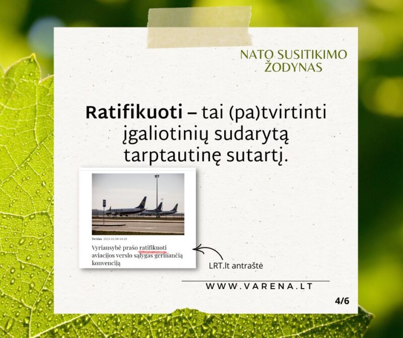 Valstybinė kalba - Varėna