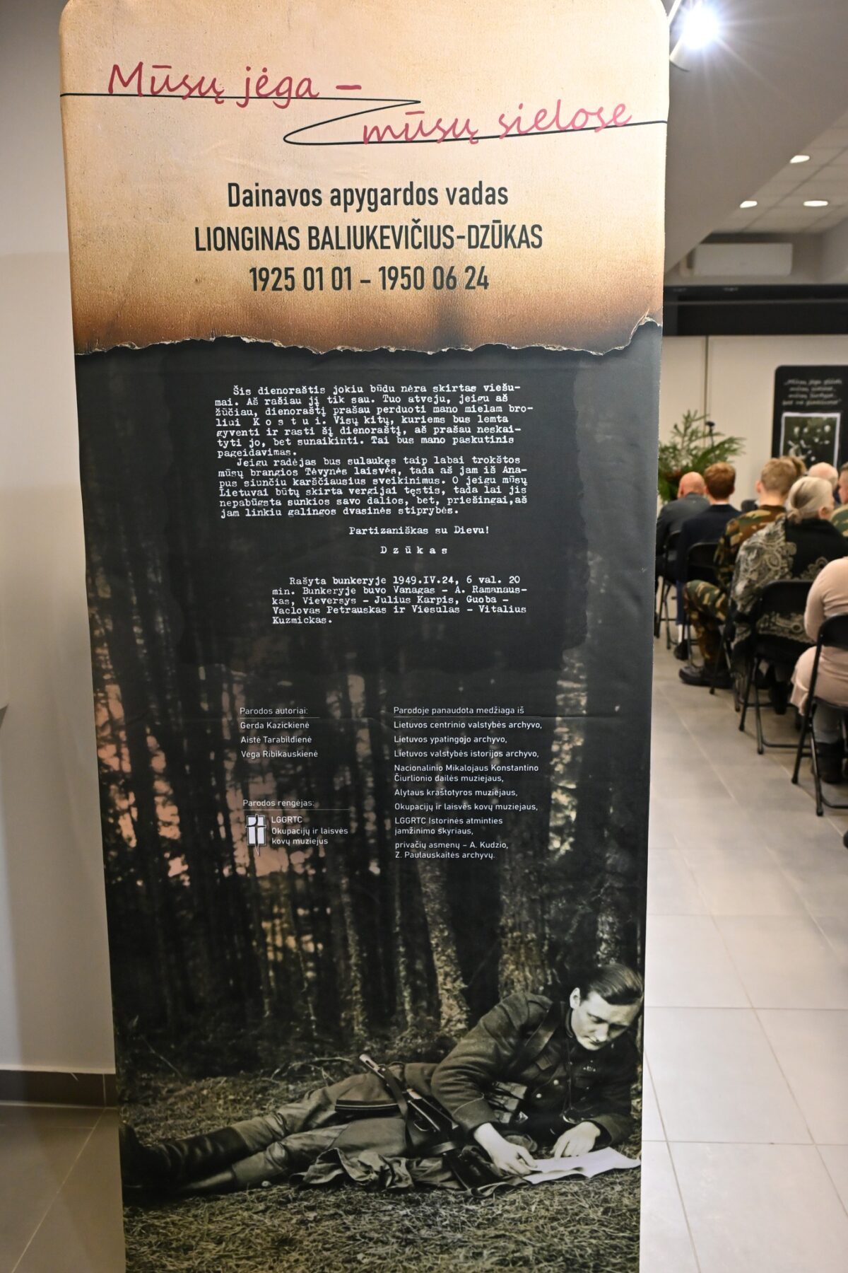 Varėnoje – naujojo „Partizano Liongino Baliukevičiaus-Dzūko dienoraščio ...